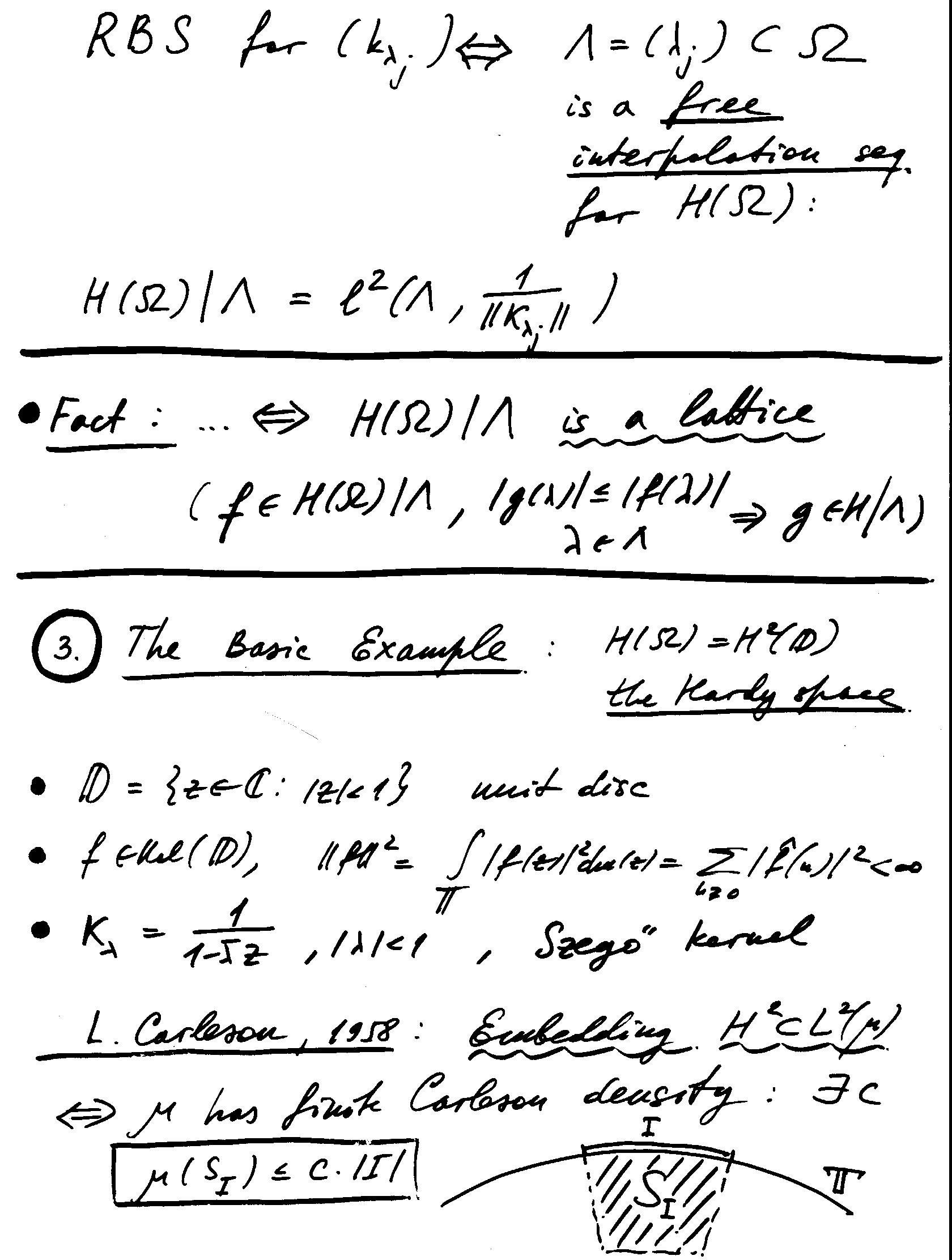 Gary Weiss and Vrej Zarikian have contributed notes on Paving small ...